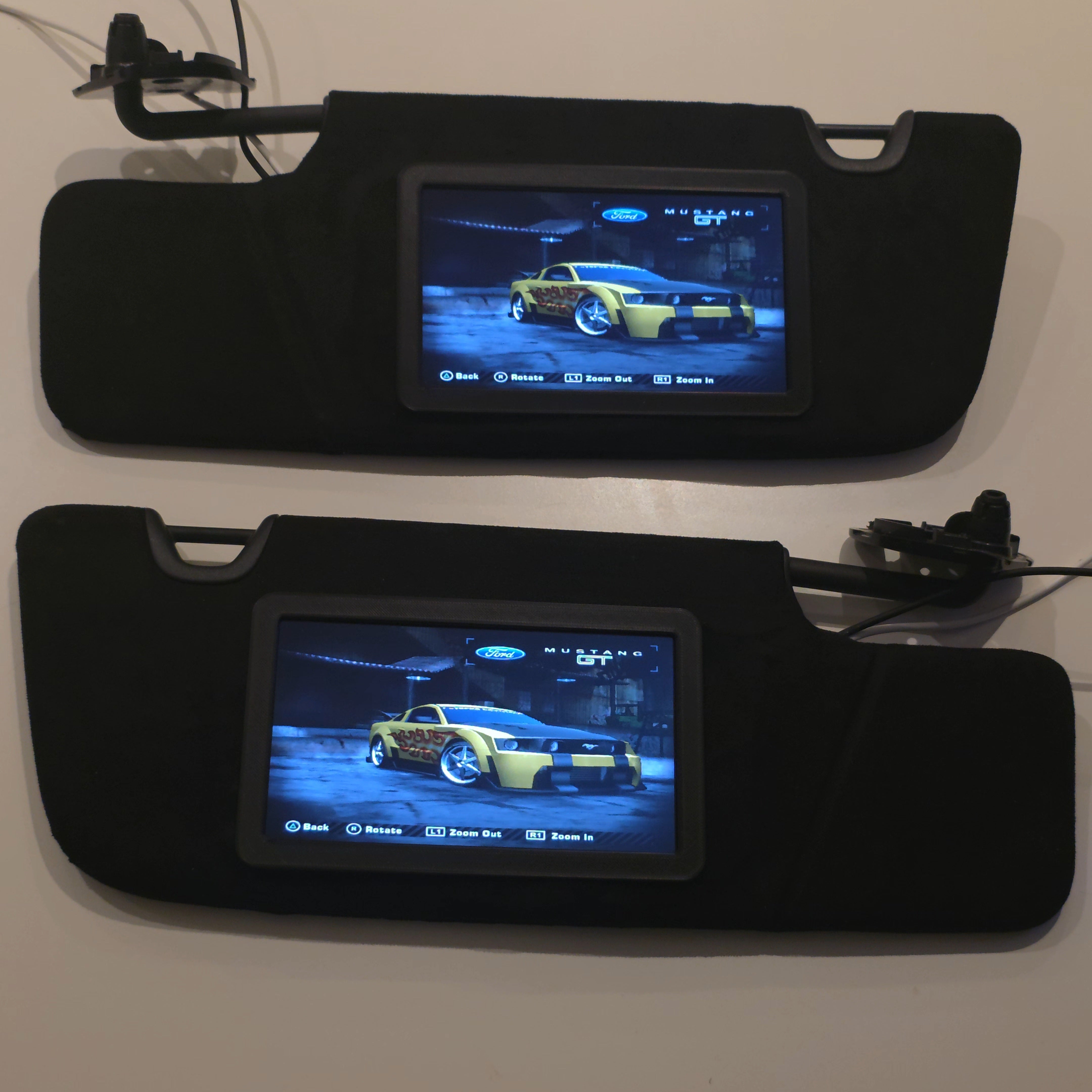 Custom MK5 Mustang Sunvisor – 2ZZELICA